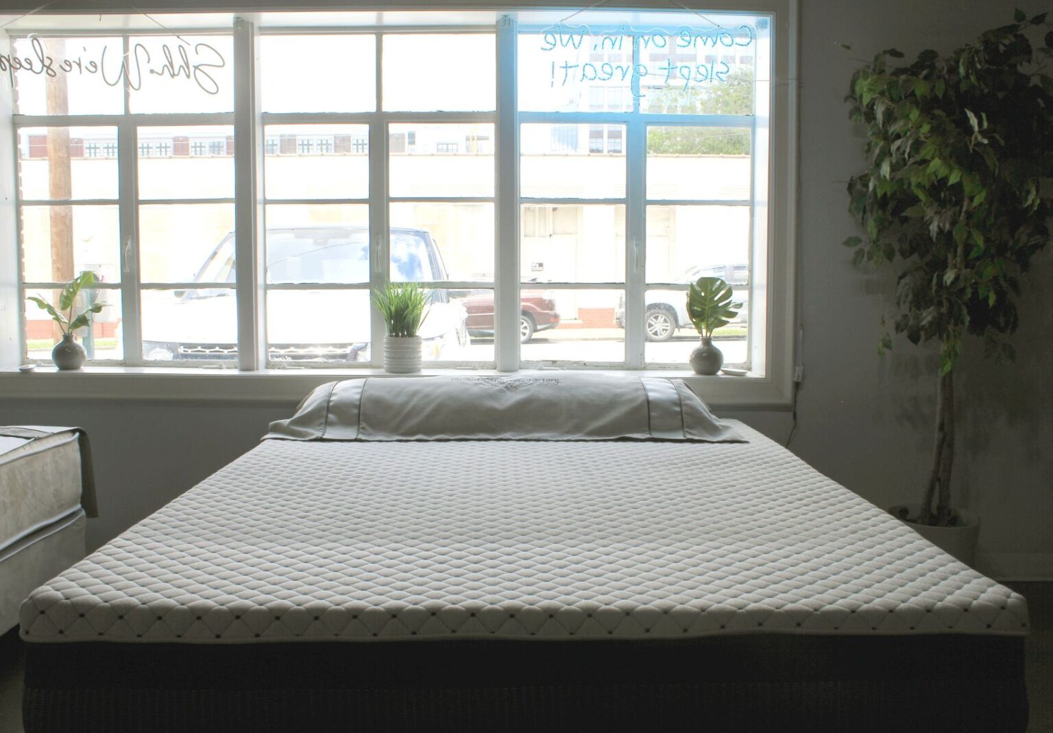 Blue Heaven Mattress - Crafted with a firm Talalay latex core.